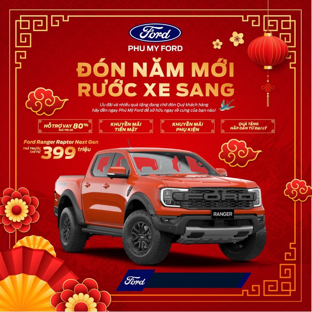 Ford Ranger Raptor 2024 » Có xe giao ngay mua xe giá tốt HCM
