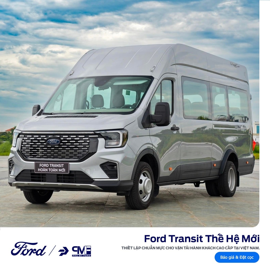 Giá Xe Ford Transit - Cập nhật mới nhất Tháng 8/2024